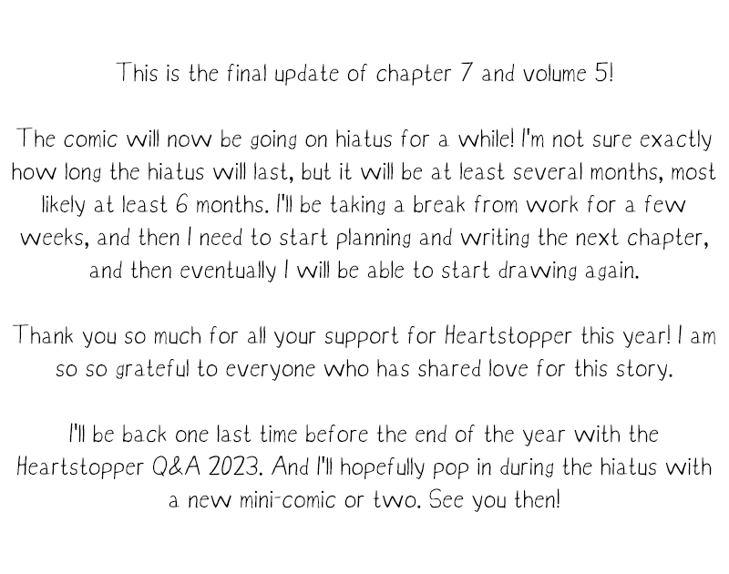 Read Heartstopper :: 7 - 40 (end of chapter 7) | Tapas Community