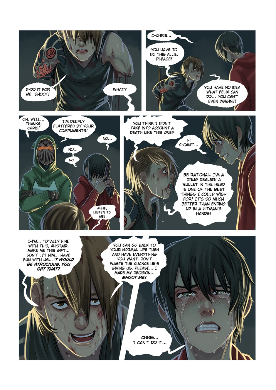 Read NINE STONES :: Chapter nine (Part Three) | Tapas Community