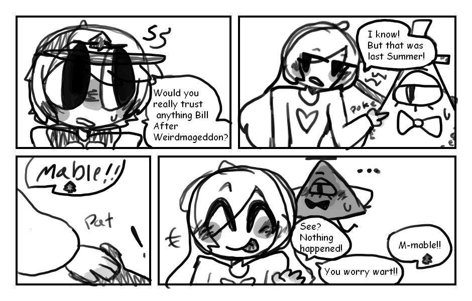 Read It's Mable's fault! (Gravity falls fan comic) :: page 2 | Tapas Comics