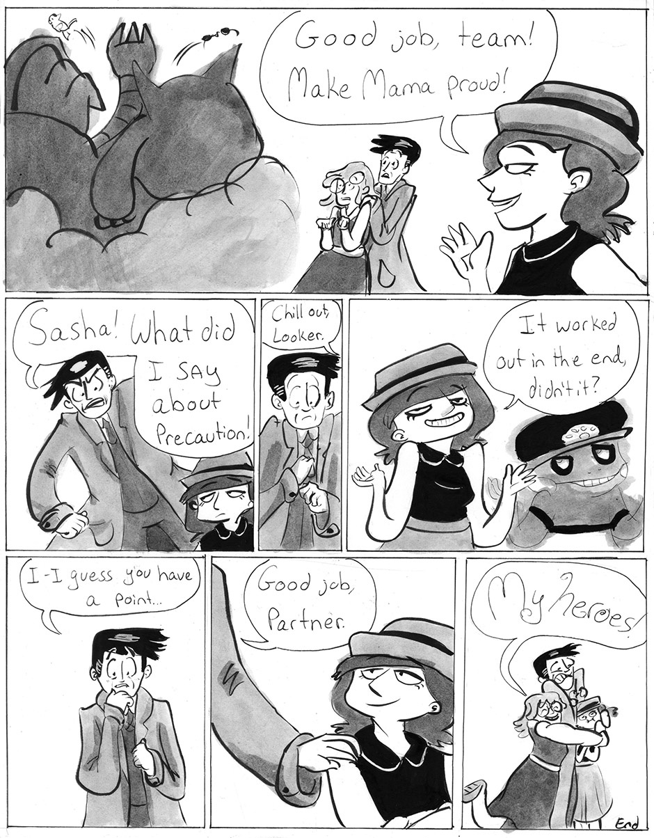 Read Stories from the Looker Bureau :: Looker's Partner | Tapas Comics