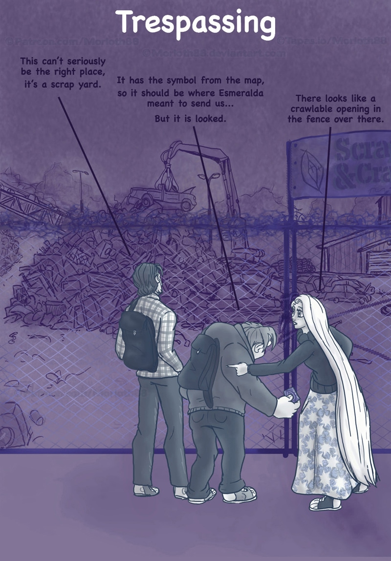 Read Disney High School :: 141. Tresspassing | Tapas Community