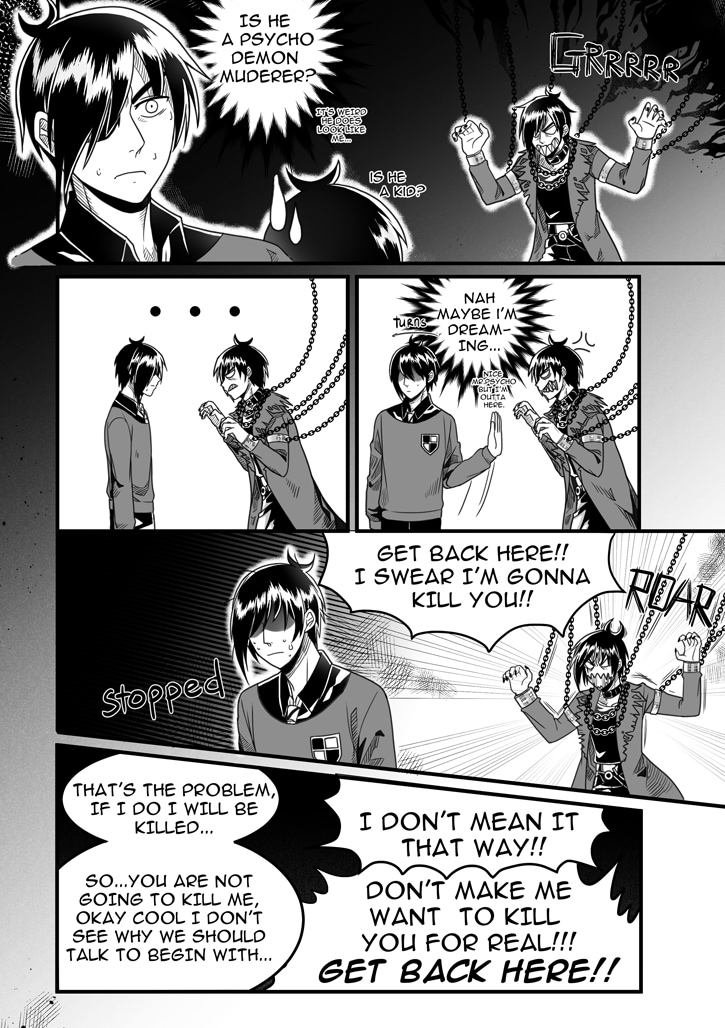 Read Death Sin :: Psycho Demon Murderer | Tapas Comics