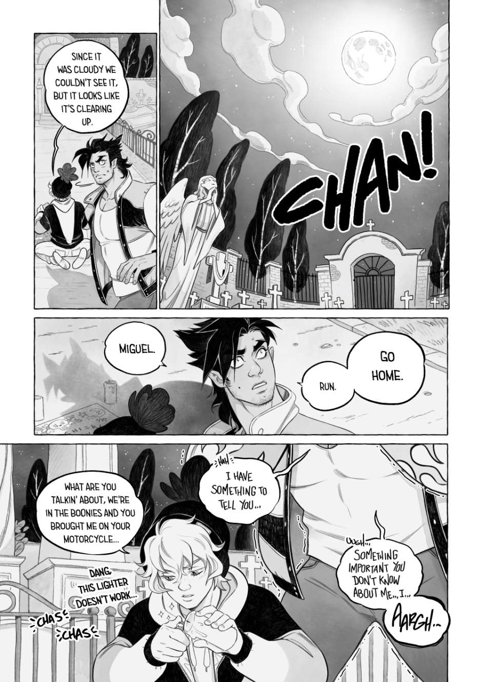 Read FULL MOON PANIC! :: FMP!#01 Halloween night 21 | Tapas Community