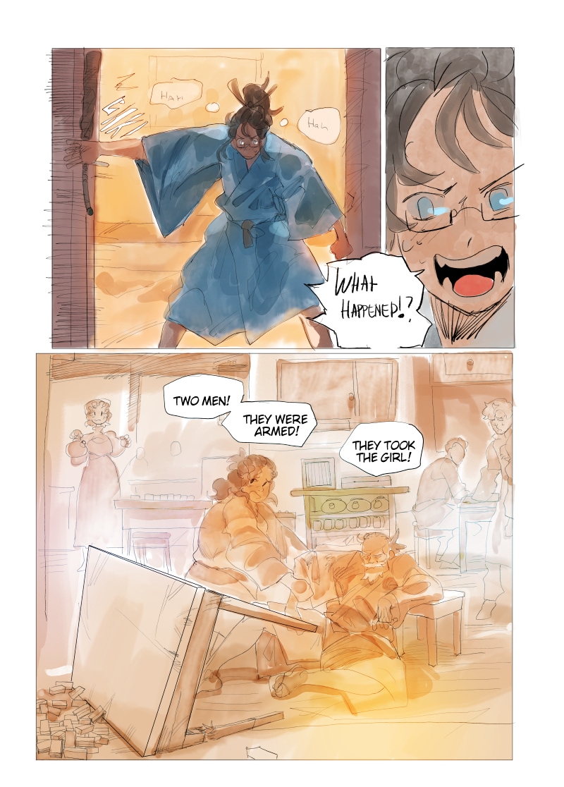 Read Knights of the Wandering Castle :: Chapter 11 Pages 33-36 | Tapas ...