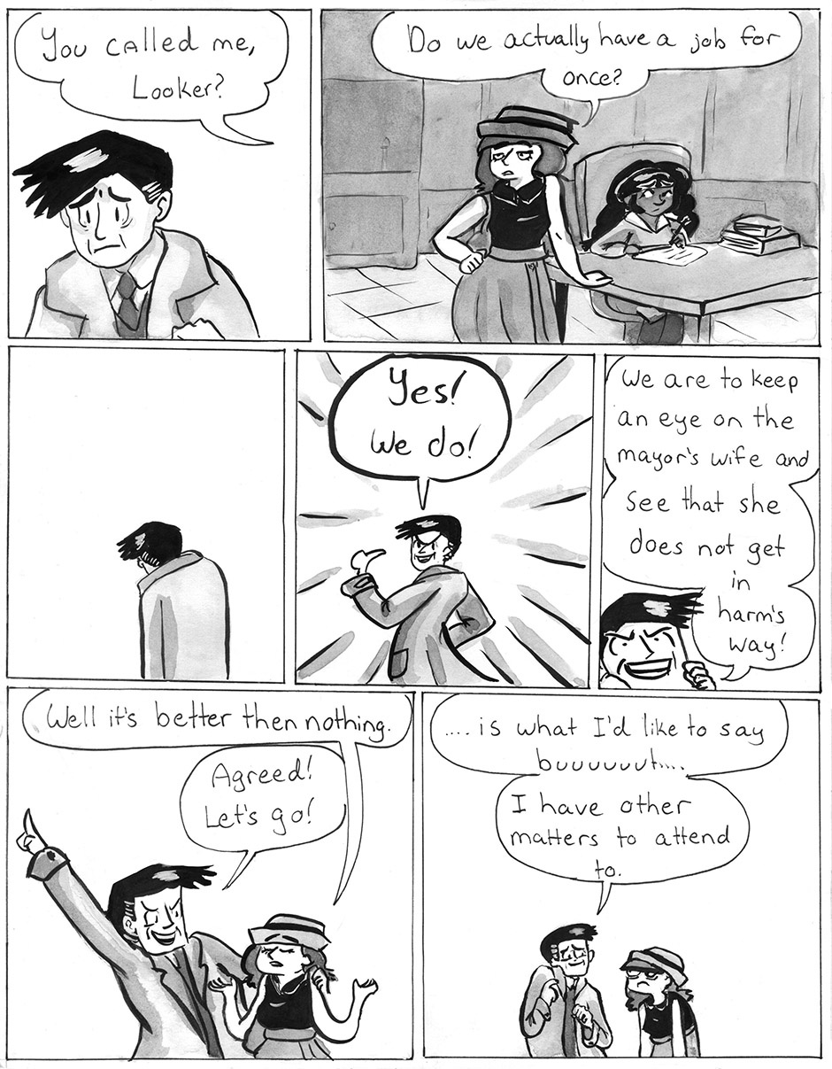 Read Stories from the Looker Bureau :: Looker's Partner | Tapas Comics