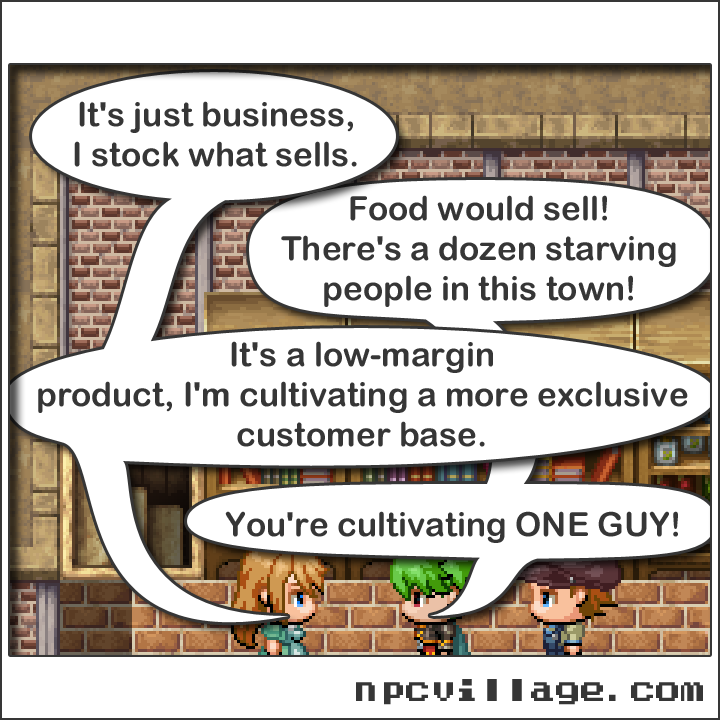 Read The NPCs :: Business | Tapas Comics