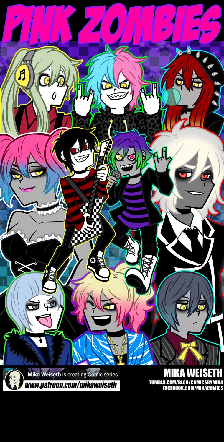 Read PINK ZOMBIES :: Episode 01 | Tapas Community