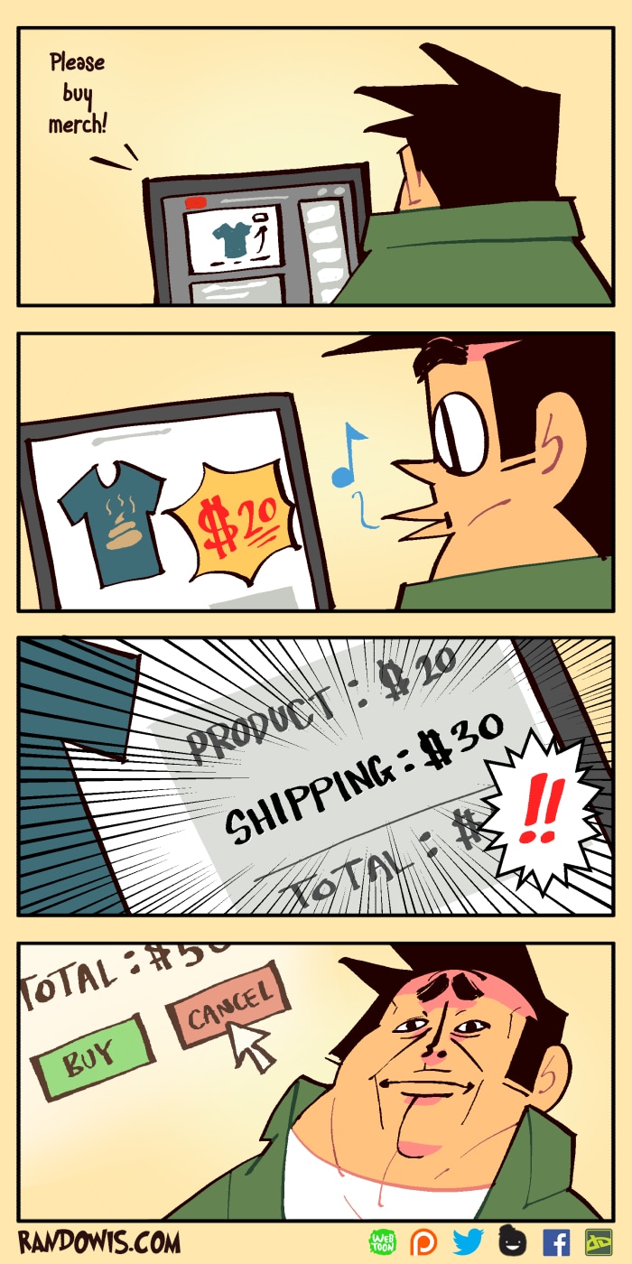 Read RandoWis :: Merch | Tapas Community