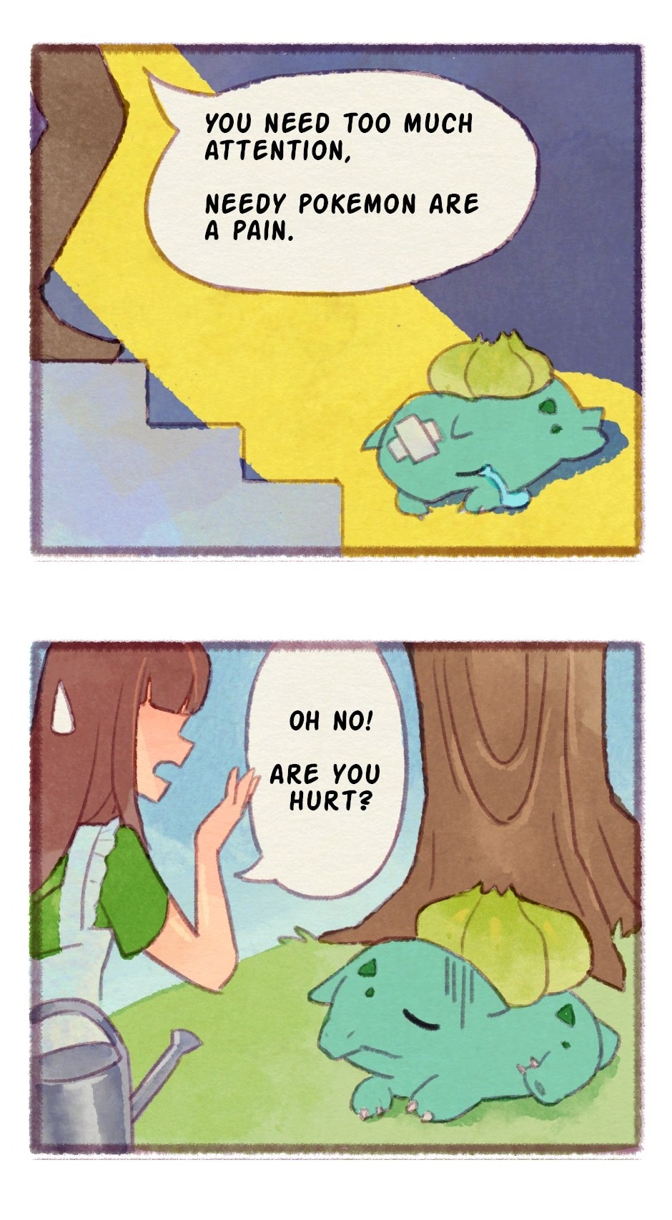 Read Our Daily Lives with Pokemon :: Entry 1: Flora the Bulbasaur ...