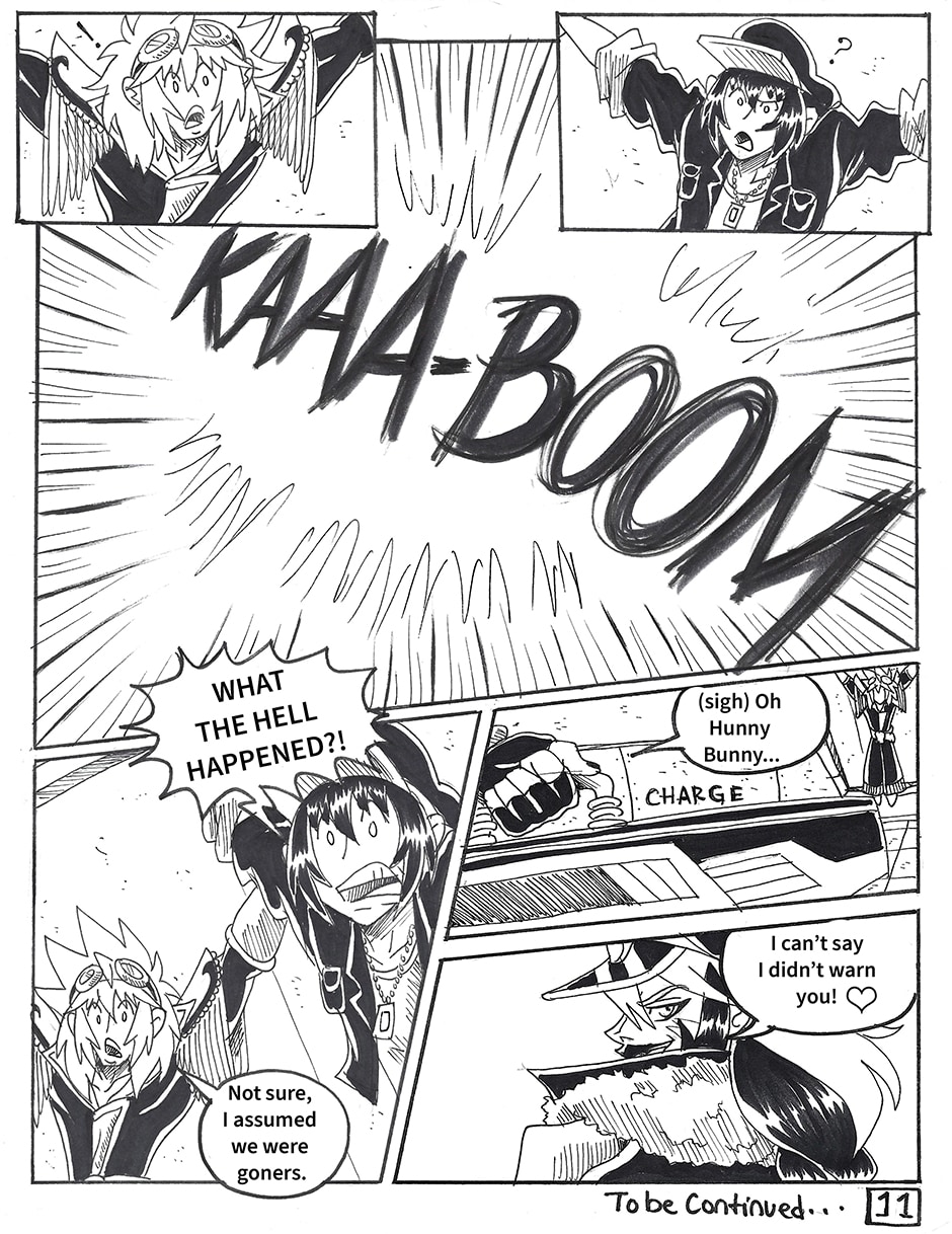 Read Maximum Chaos :: Chapter 23: Revealed Pt. 4 Pg. 11 | Tapas Community