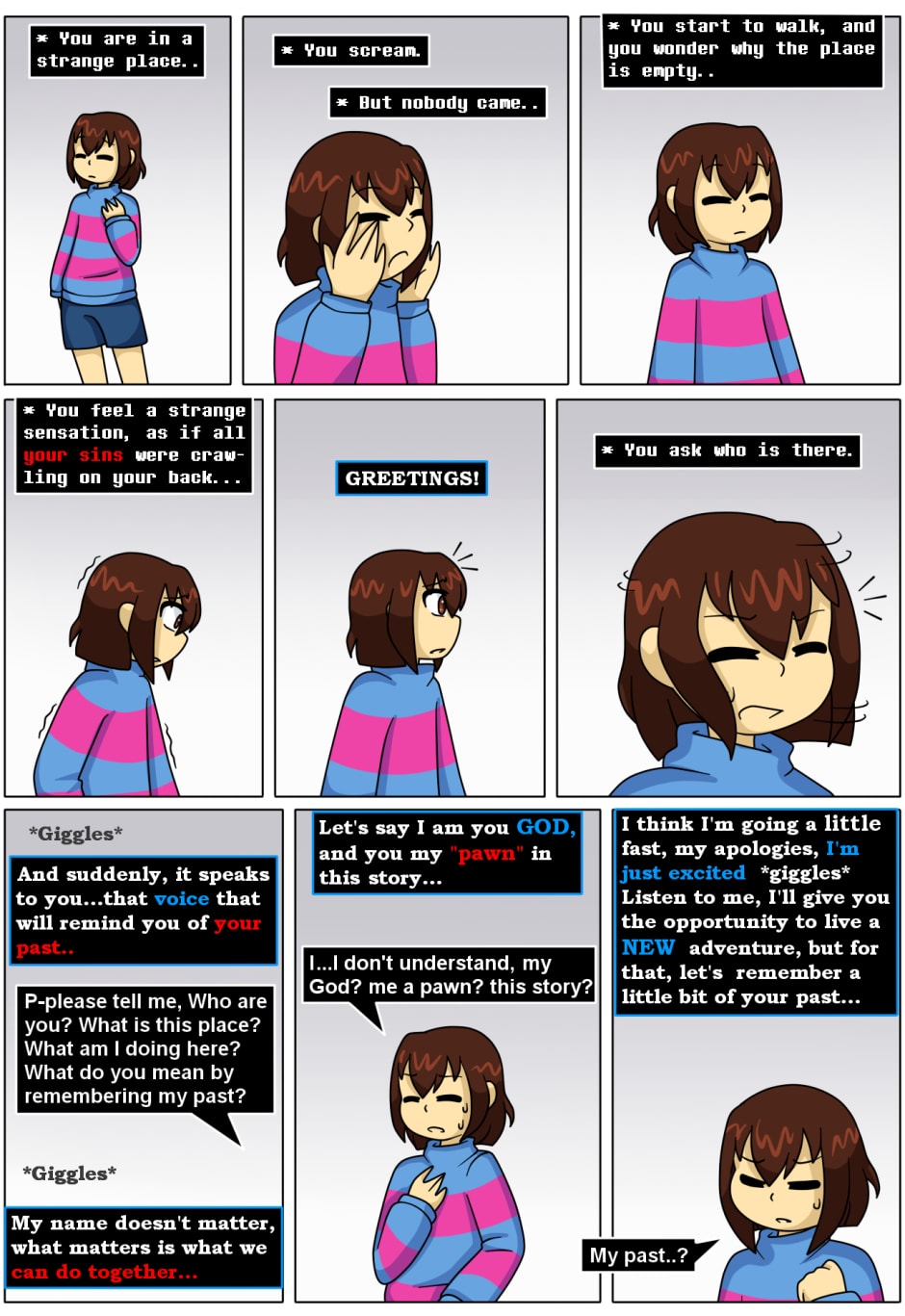 Read THE PLAYER - Evervoid AU (Undertale). :: [SEASON.1 // Page #10-15 ...