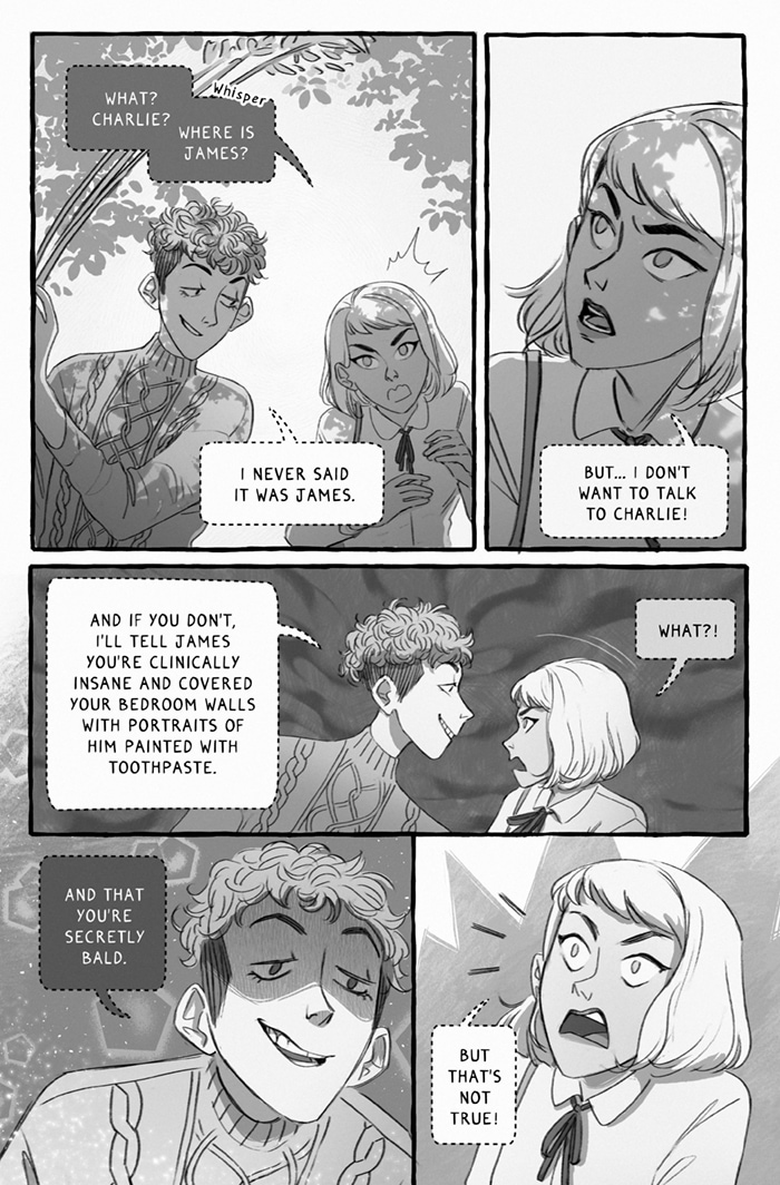 Read Humor me :: Chap 17. p25 | Tapas Community