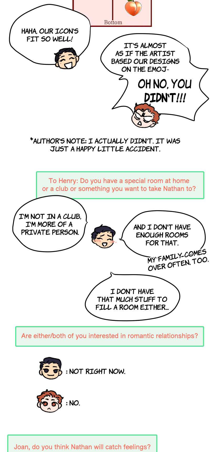 Read Petting order :: Character QnA - part 1 | Tapas Community