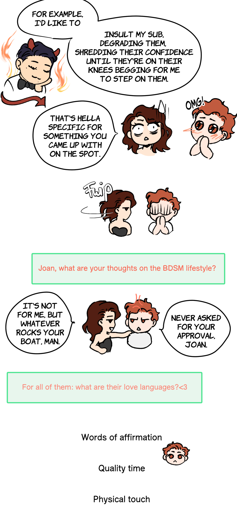 Read Petting order :: Character QnA - part 1 | Tapas Community