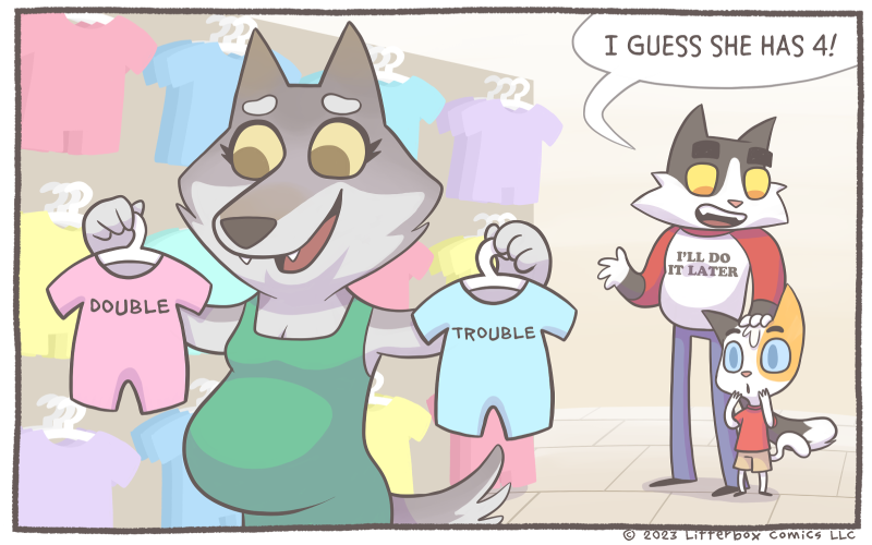 Read Litterbox Comics :: 2 Wolves | Tapas Community