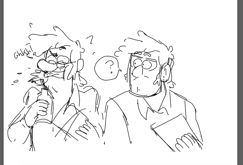 Read General GF Comics :: (College Ford and Fiddleford) All Nighters ...