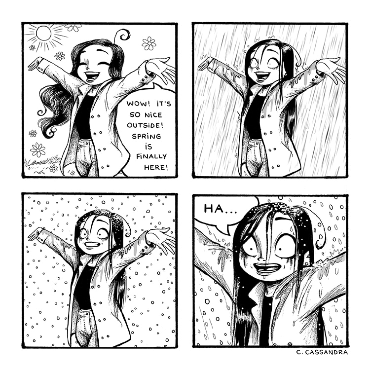 Read Cassandra Comics :: Spring is finally here! | Tapas Community