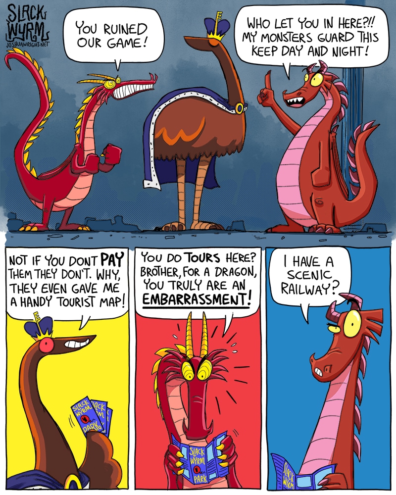 Read Slack Wyrm :: Wyrm-land? | Tapas Community