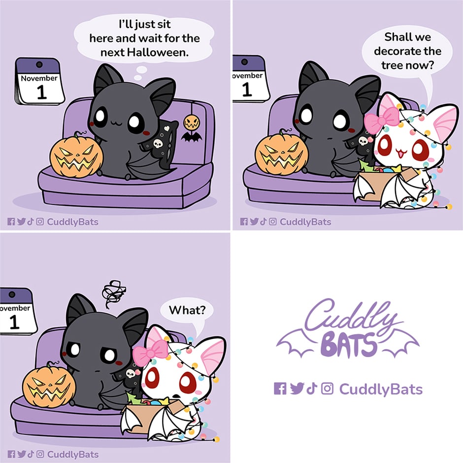 Read Cuddly Bats :: What?