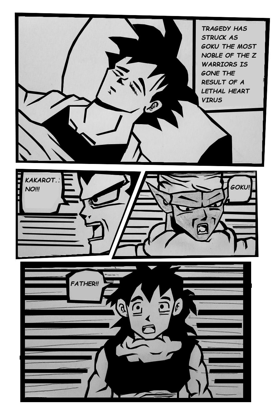 Read Dragon Ball Hope :: Dragon Ball Hope 1 (Remastered) | Tapas Community