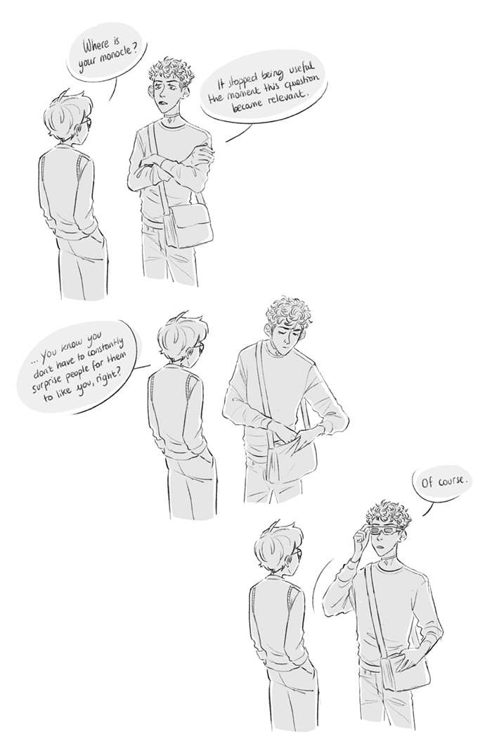 Read Humor me :: Chap 18. p25 + bonus | Tapas Community