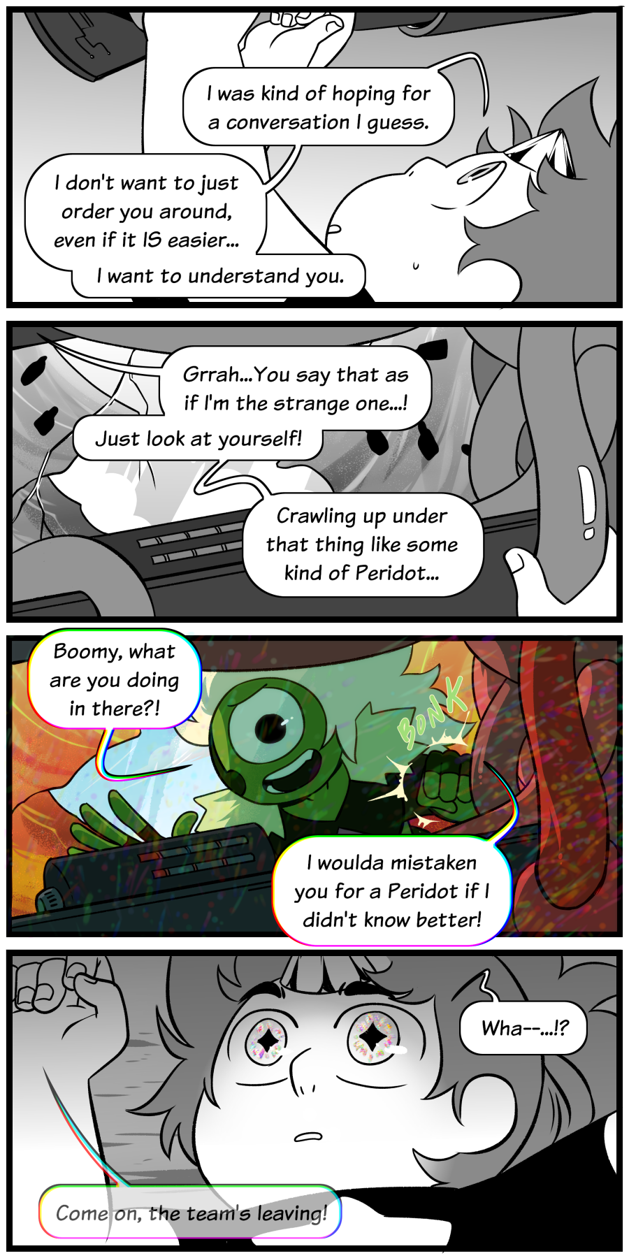 Read Steven *AU*niverse: Ask WhitePearl and Steven :: S5 EP4: DISSONANCE (2/2) | Tapas Community