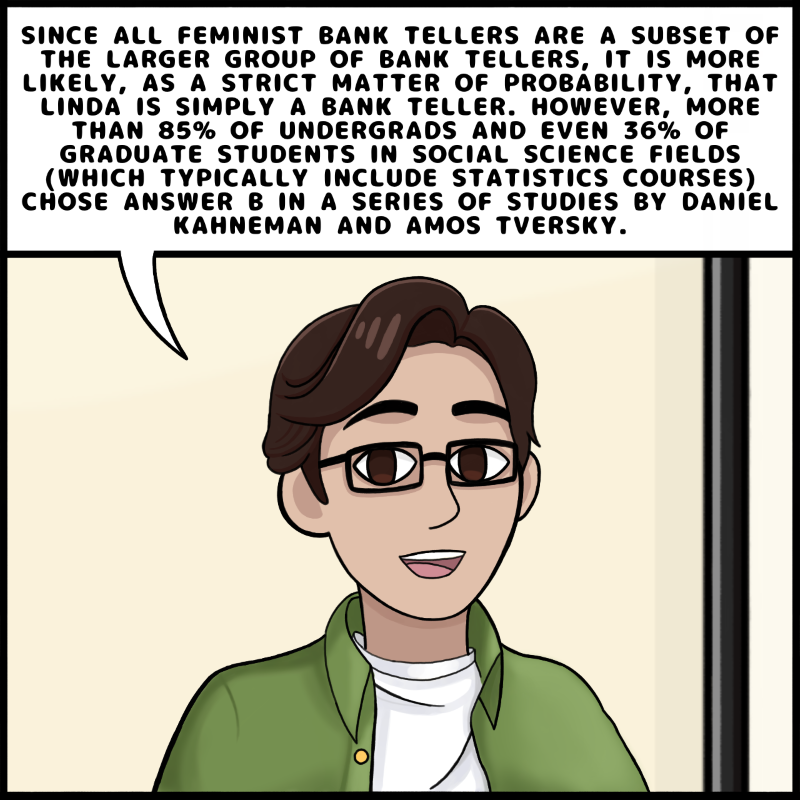 Read Stand Up Comedeme :: Cognitive Biases Part 8 | Tapas Comics