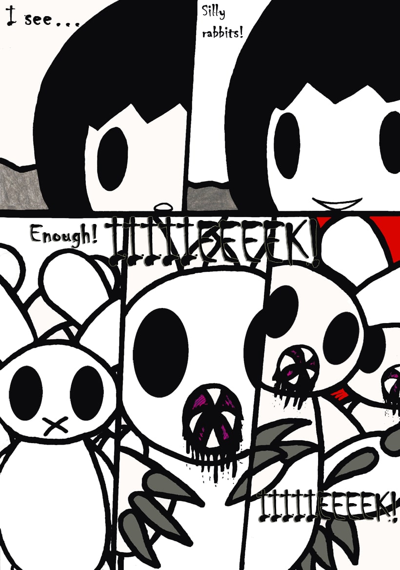 Read Armless Amy :: Amy and the Rabbits | Tapas Community