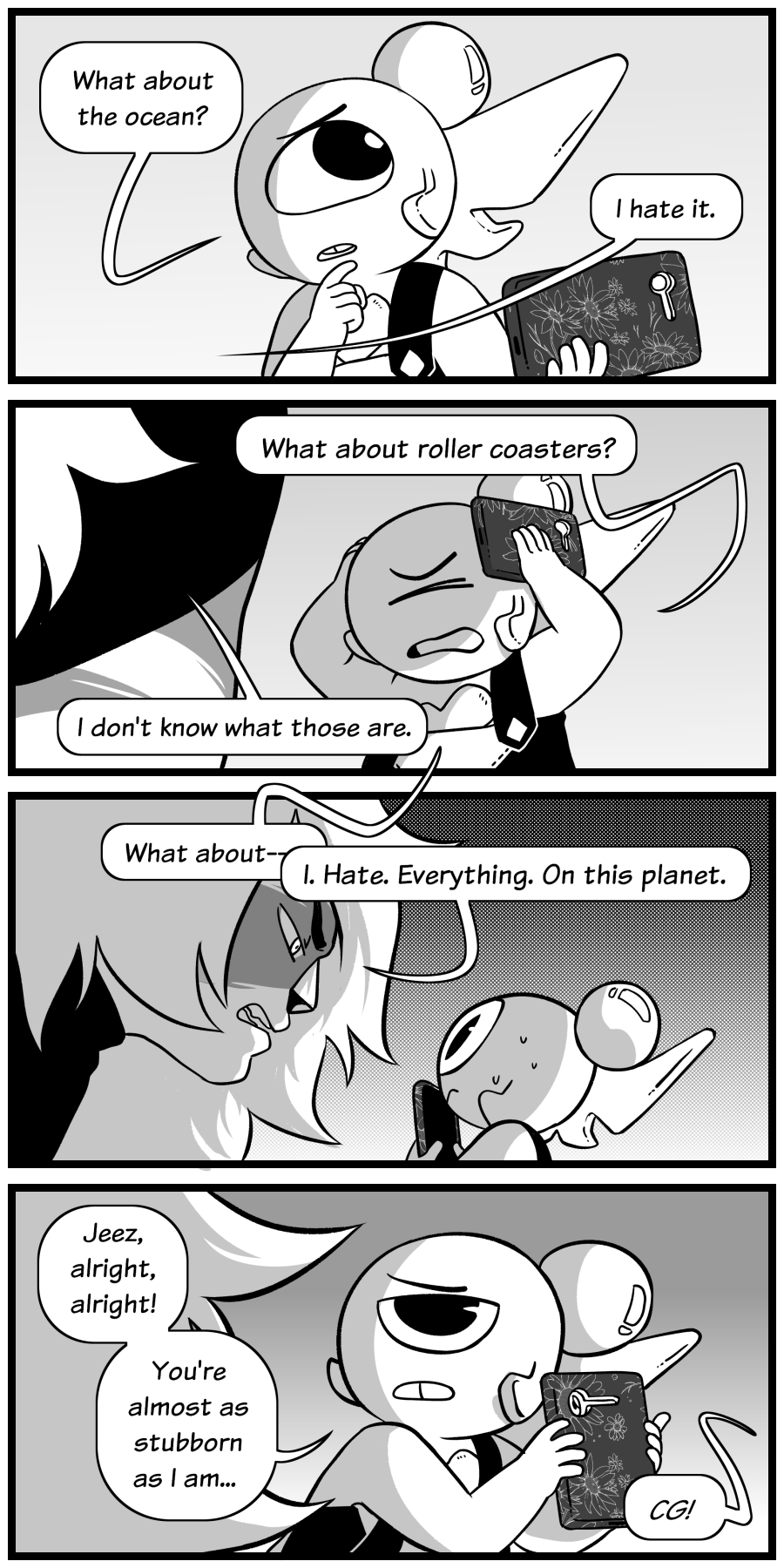 Read Steven *AU*niverse: Ask WhitePearl and Steven :: S5 EP4: DISSONANCE (1/2) | Tapas Community