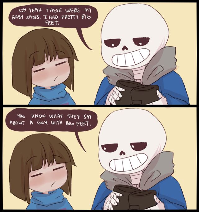 Read Undertale Crack :: 5-Big Feet | Tapas Community