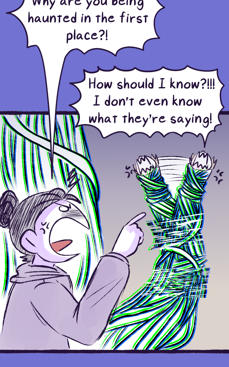 Read Random Isekai :: Bye bye ghost | Tapas Comics