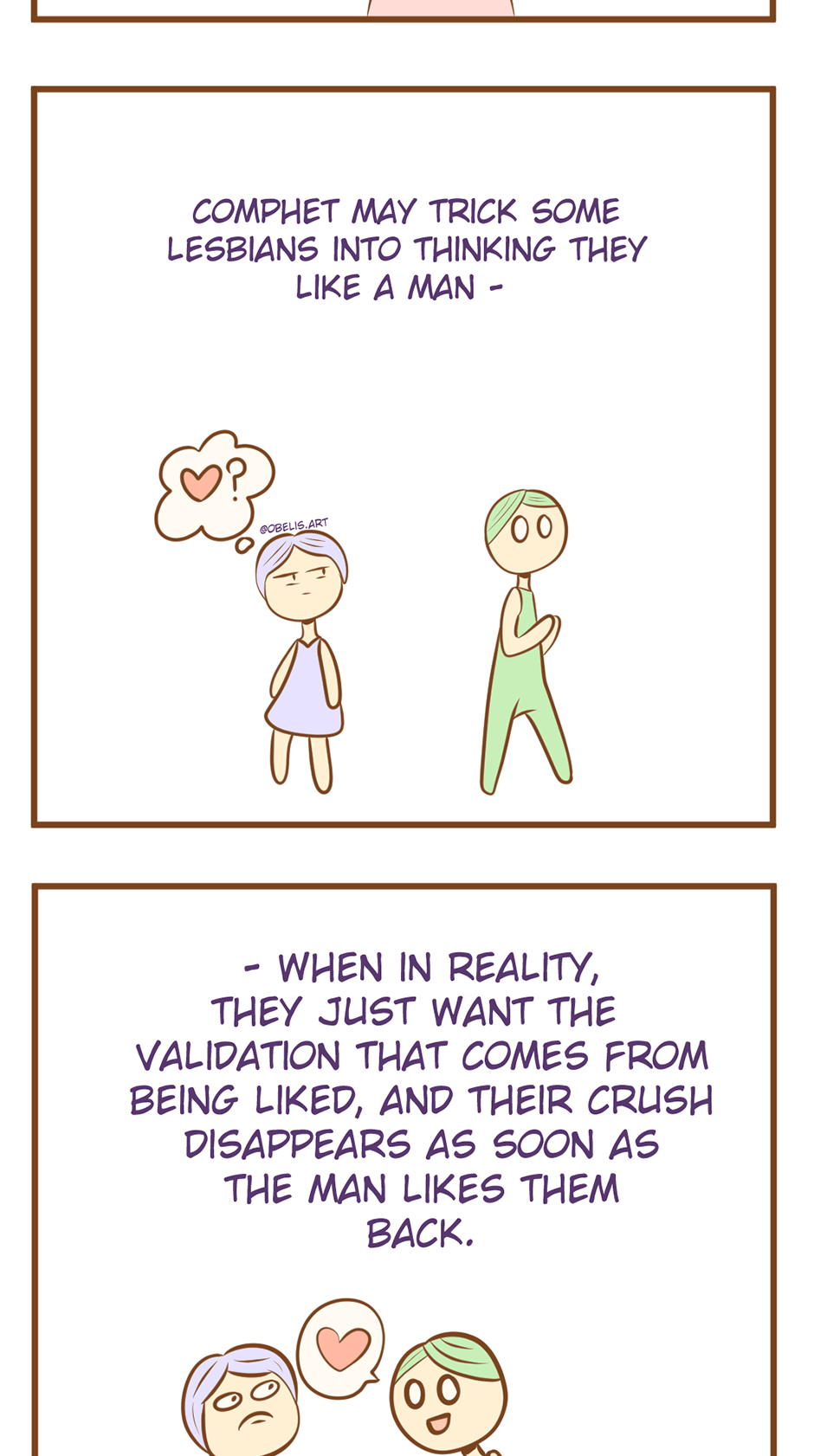 Read The Recloseted Lesbian :: Comphet | Tapas Community