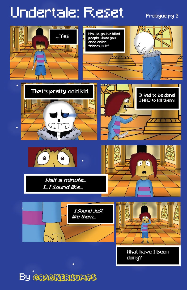 Read Undertale: The Reset Curse :: Prologue-Page 2 | Tapas Community