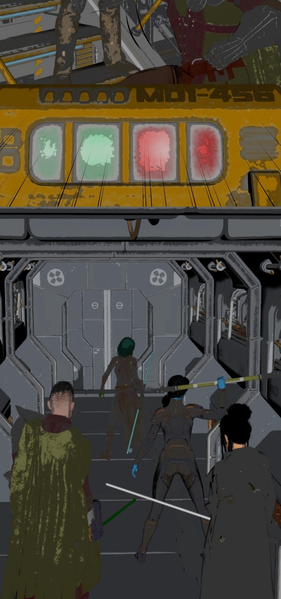 Read The Adventures of Strike Group Delta :: Raid on Korriz - The ...