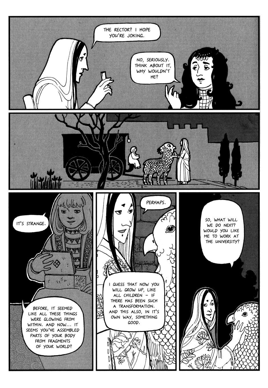 Read The Wizard's Journeys :: Epilogue. Pages 160-162. The End. | Tapas Comics