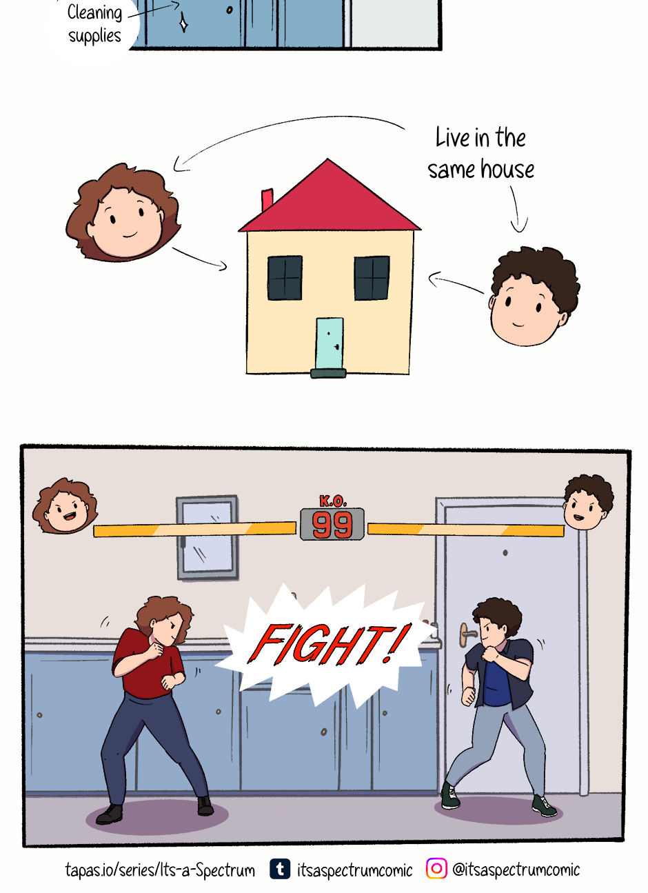 Read It's a Spectrum :: Object Permanence | Tapas Community