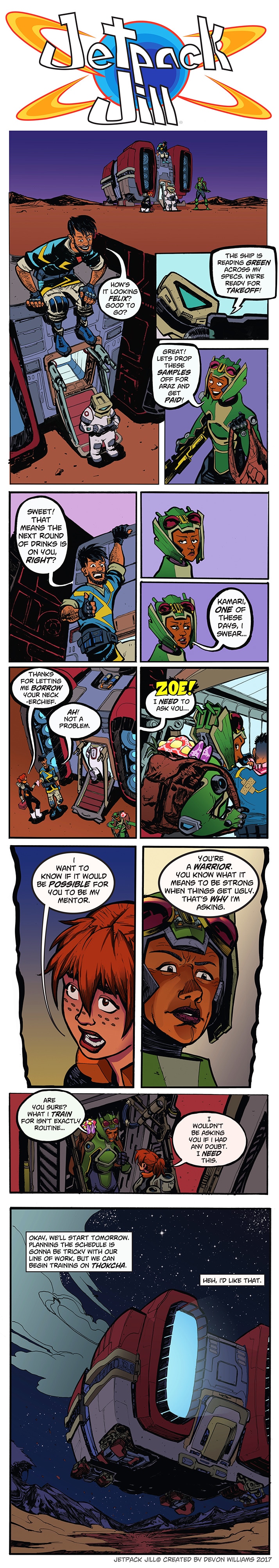 Read Jetpack Jill :: FURY pt 10 | Tapas Comics