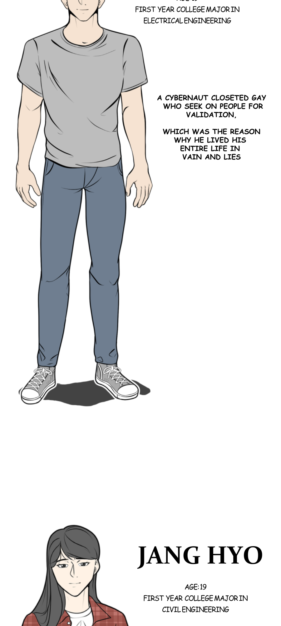 Read Unstable! :: Character Bios! | Tapas Comics