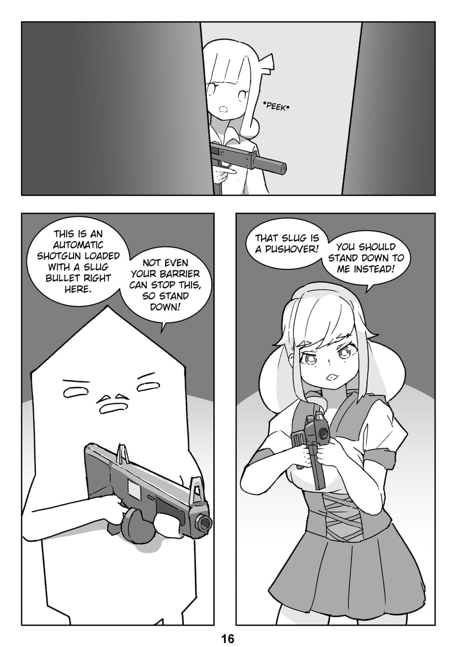 Read Magical Submachine Girl :: Mk3 Part 1: Raid | Tapas Comics