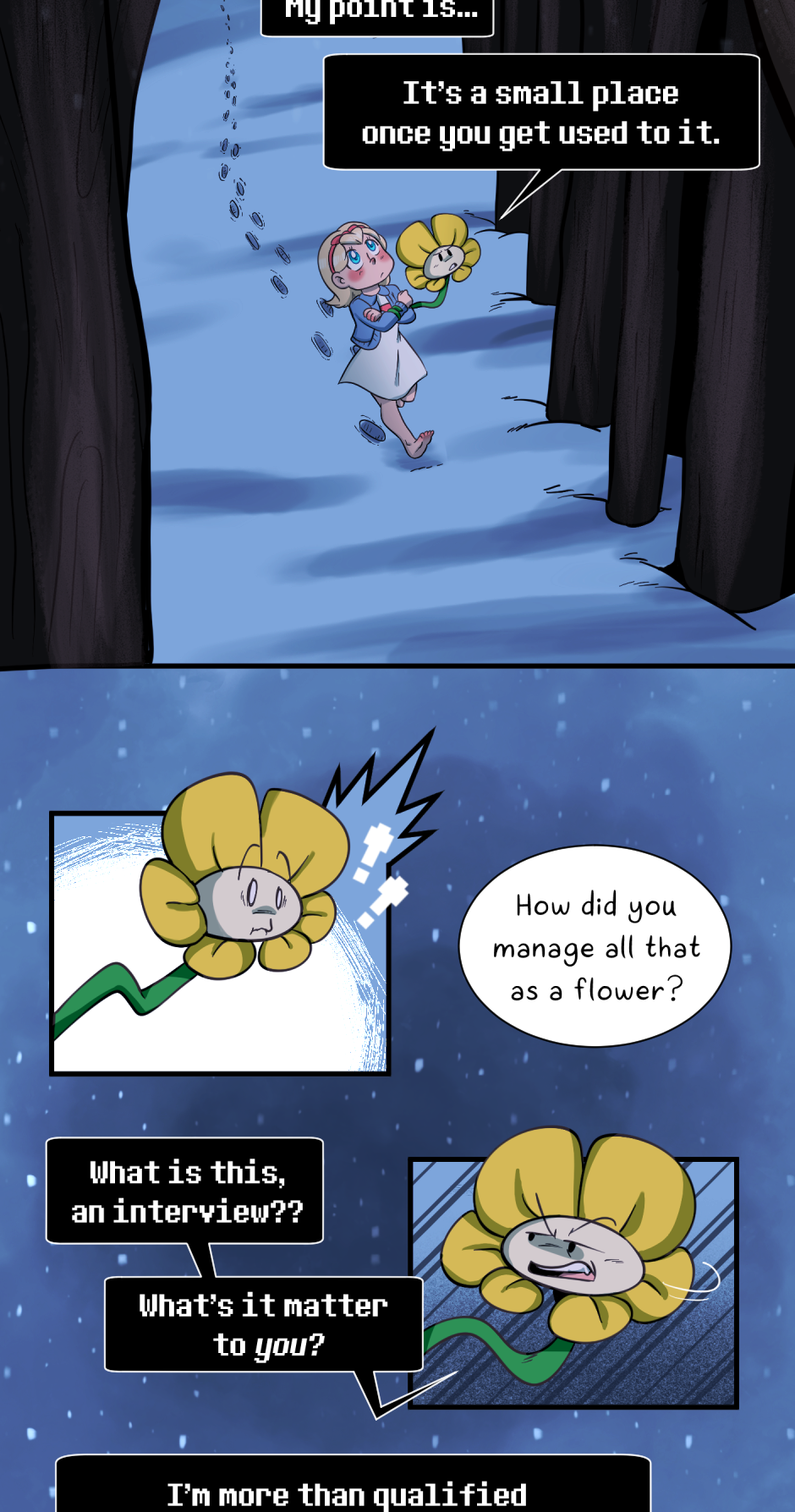 Read The First Human - An UNDERTALE Prequel AU :: TFH - CHAPTER 2 ...