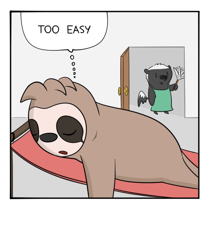 Read Philoslothical :: Tired Sloth | Tapas Comics