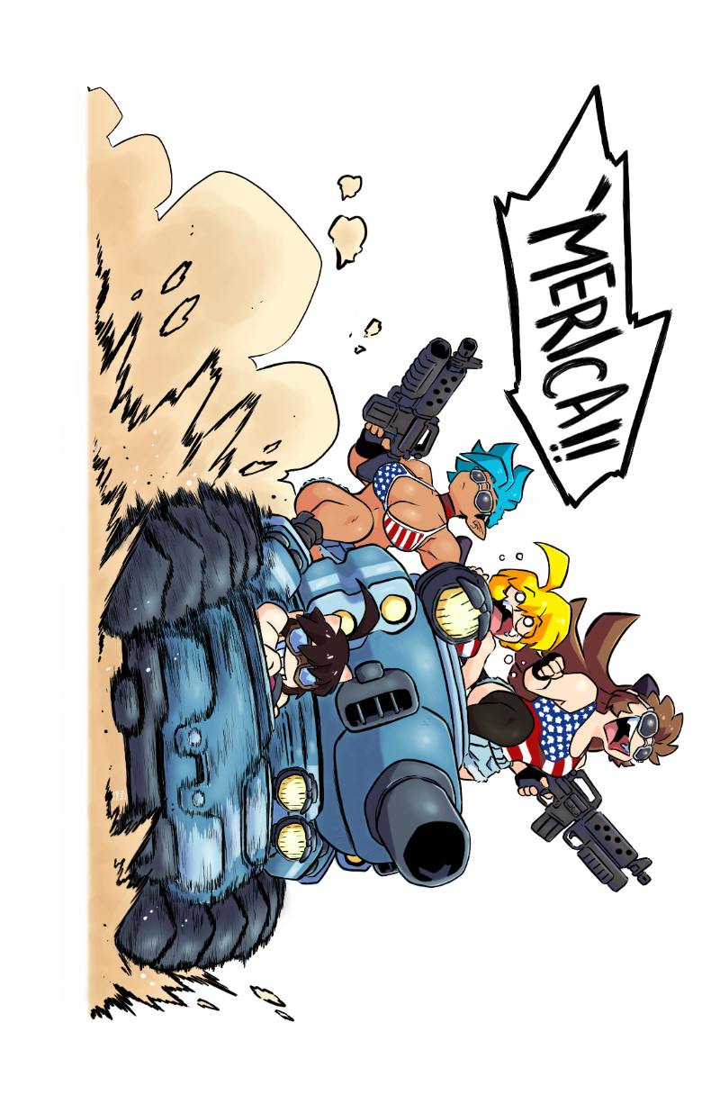 Read Kitty Kitty Bang Bang :: 'MERICA Day Tank Ride | Tapas Community