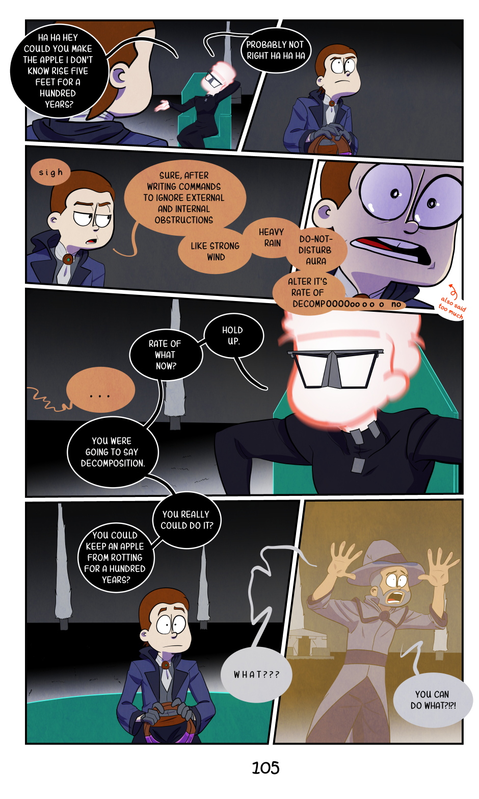 Read Cupbearers :: Chpt 5 pgs 104-105 | Tapas Community