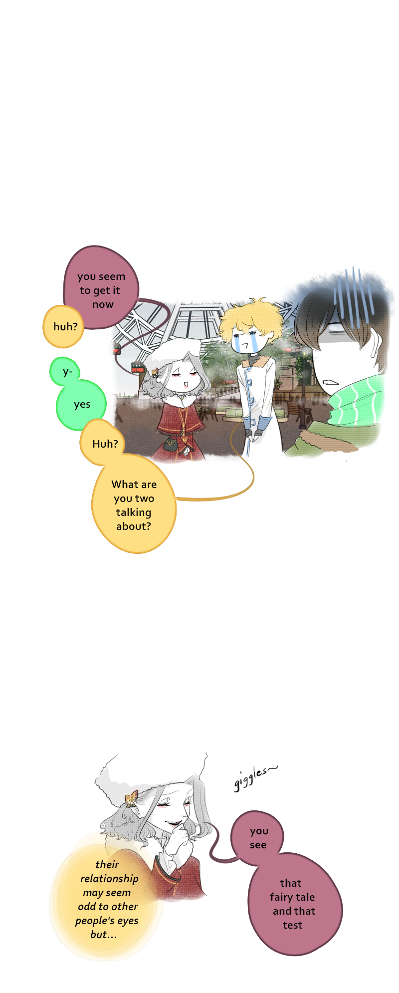 Read Say It! :: Ch.360 - Unpredictable (1) | Tapas Comics