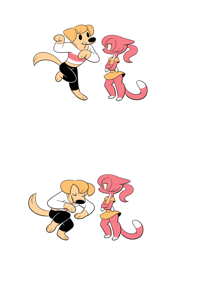 Read Stutterhug :: Cheering up Pup | Tapas Comics