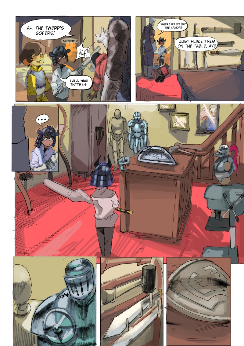 Read Knights of the Wandering Castle :: Chapter 1 Part 26 | Tapas Community