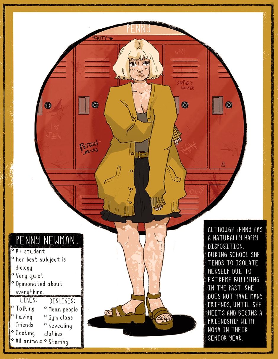 Read Pretty Penny :: Character Intro: Penny | Tapas Community