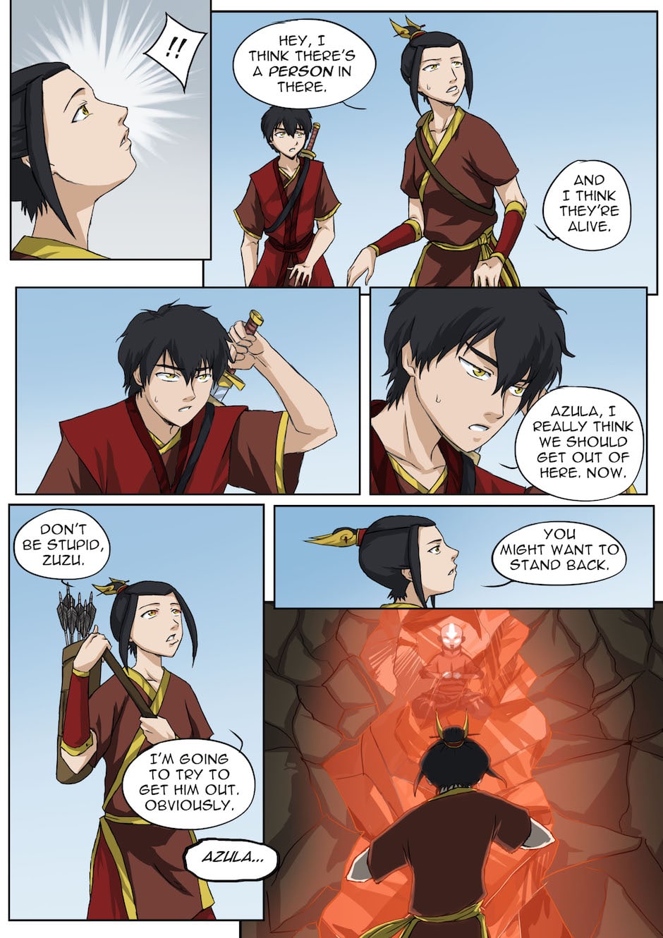 Read Avatar: Distorted Reality :: [Book 1] Ch 1: The Boy in the Volcano ...