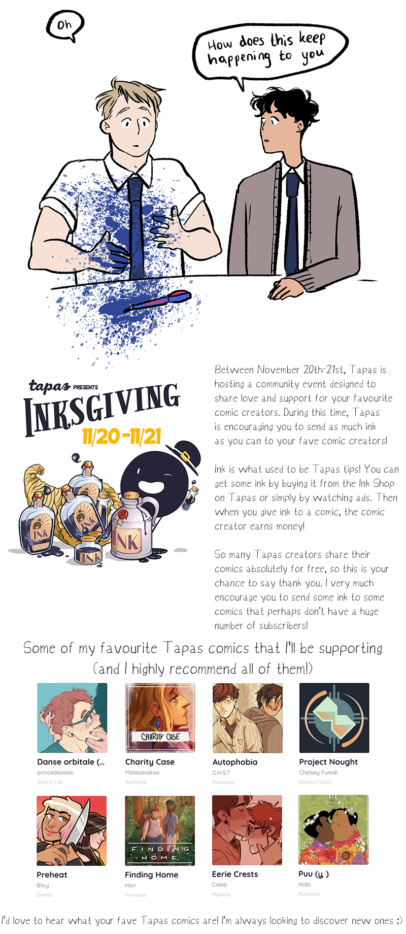 Read Heartstopper :: Inksgiving! | Tapas Community