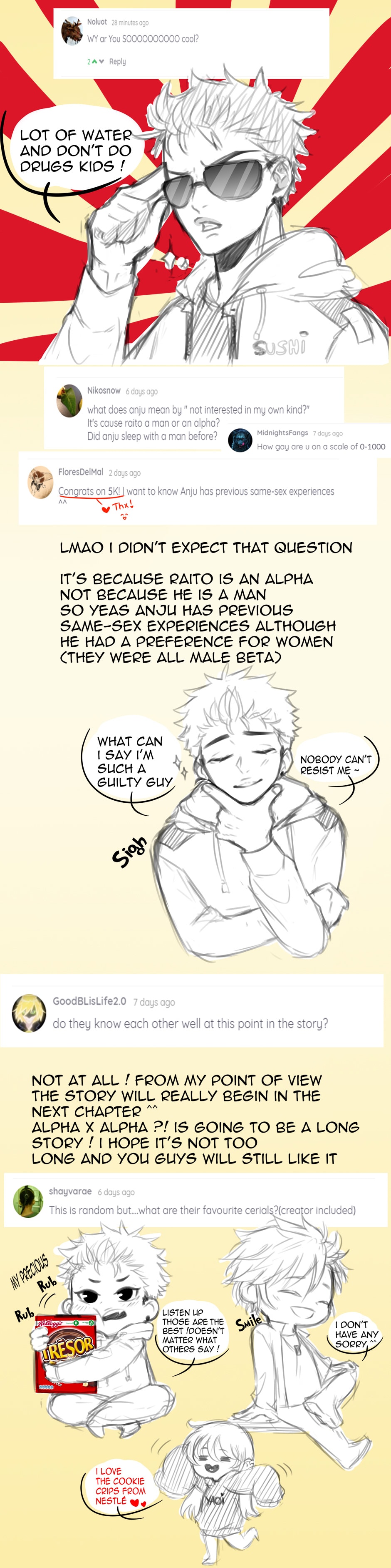 Read Alpha x Alpha ?! :: Q&A Part 1 | Tapas Community